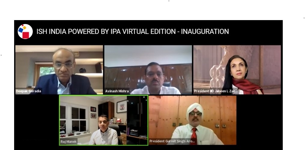 Marking its virtual launch, ISH India powered by IPA presented 980 innovative and sustainable ...