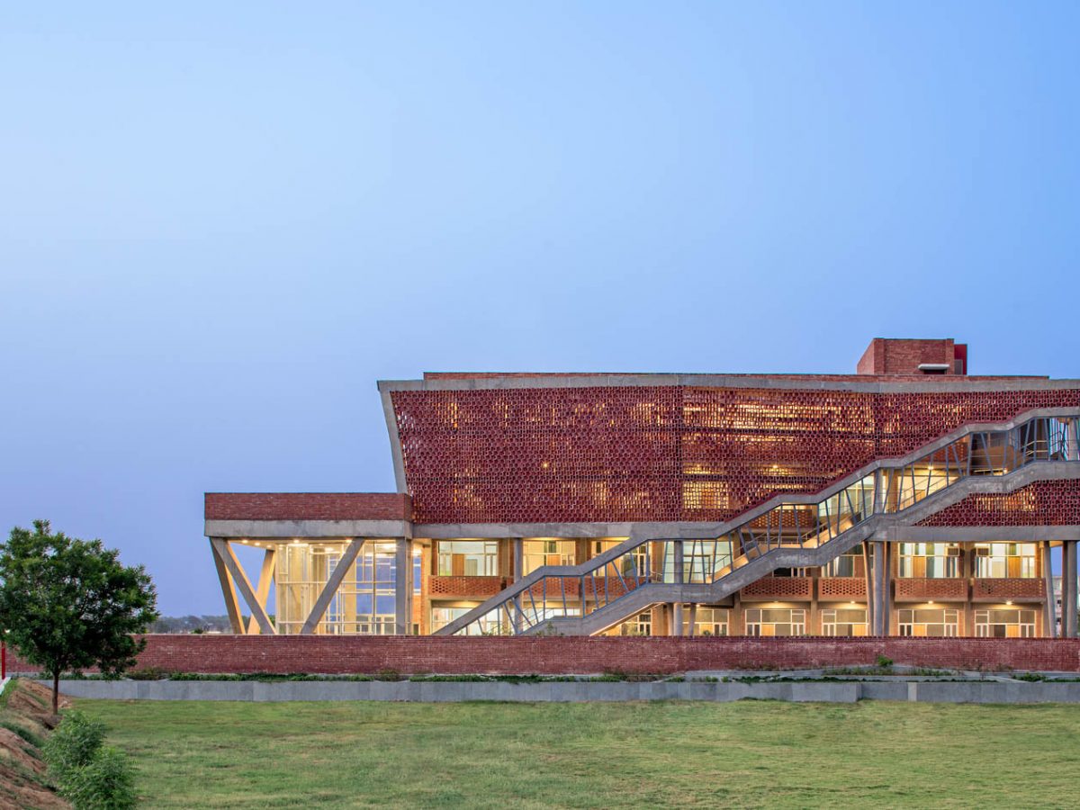 Intersection of education and sustainable living - Girls Hostel ...