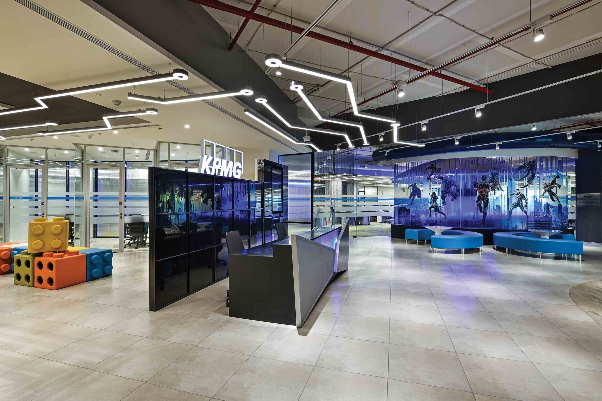 Manifesting WORK + PLAY - KPMG office by ANA Designs - Commercial ...