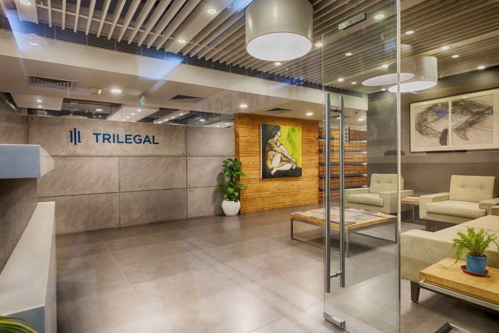Trilegal's corporate office designed by RSDA - Commercial Design India