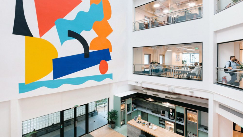 WeWork delivers a creative customised space for a design college ...