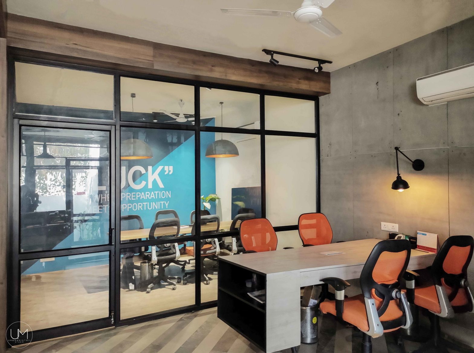 Metro Infrasys office by URBANMISTRII Studio - Commercial Design India