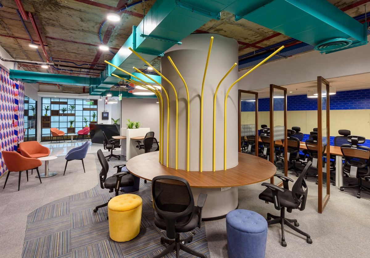 The Schbang office by Ashleys is a space that is devised to encompass freedom into its design ...