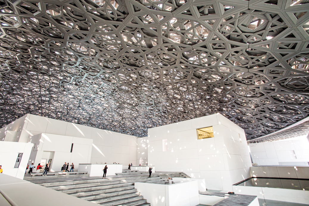 French architect Jean Nouvel's museum complex for Louvre Abu Dhabi ...