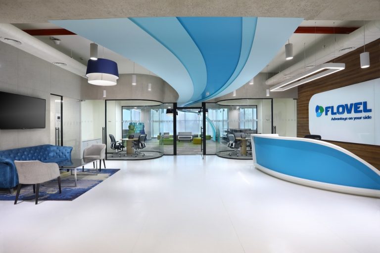 Check out the smart and vibrant new corporate office of Flovel ...
