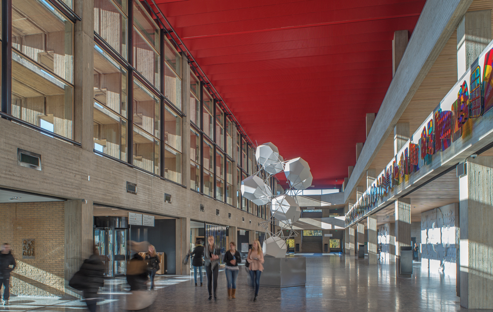 Rotterdam Erasmus University's brutalist architecture by Gerard ...