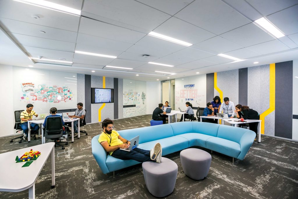 Accenture's new guidelines for its workspaces - Commercial Design India