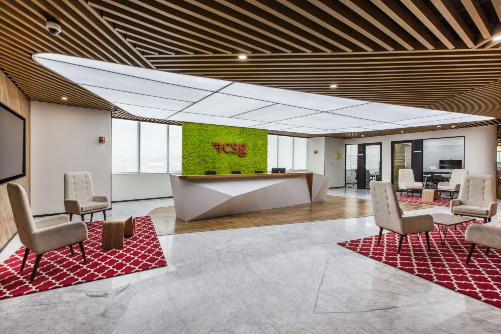 Airbnb office at Gurgaon by Space Matrix - Commercial Design India