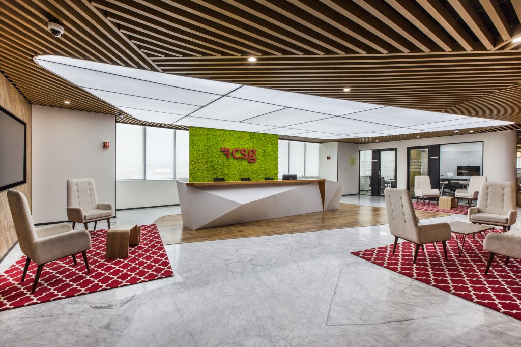 Airbnb office at Gurgaon by Space Matrix - Commercial Design India