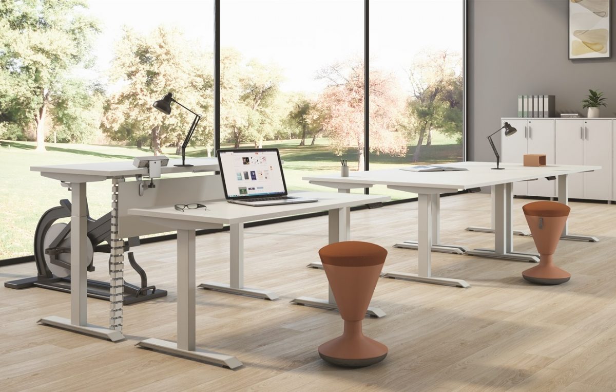 UP1 - Height adjustable table by Sunon - Commercial Design India