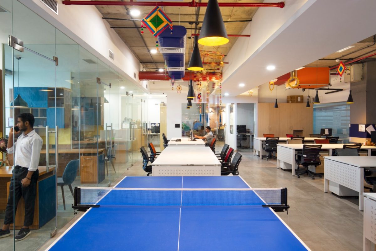 Spatial Planning for compact workspaces - Commercial Design India