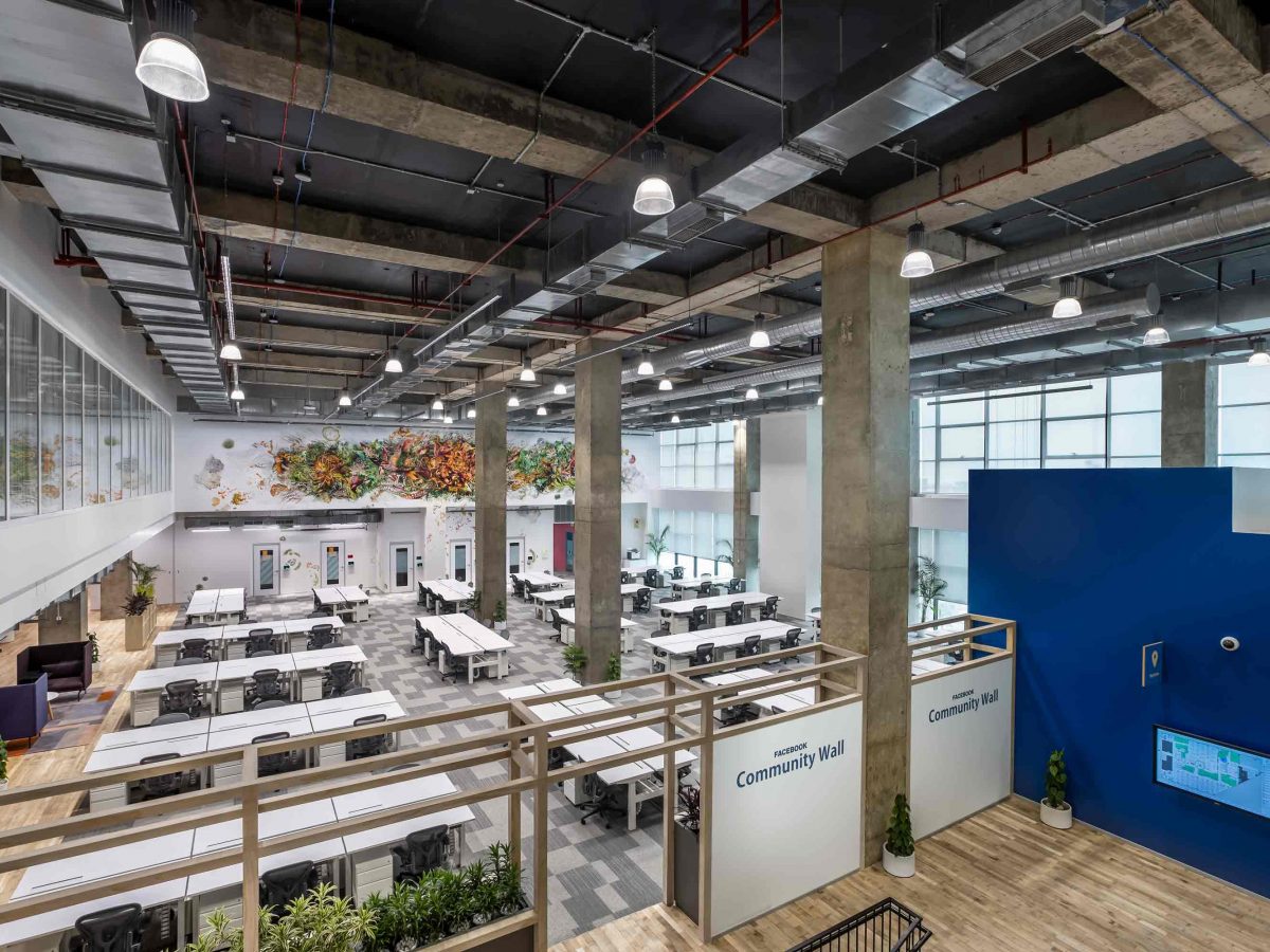 Meta’s new Gurugram office blends global & local culture - Commercial ...