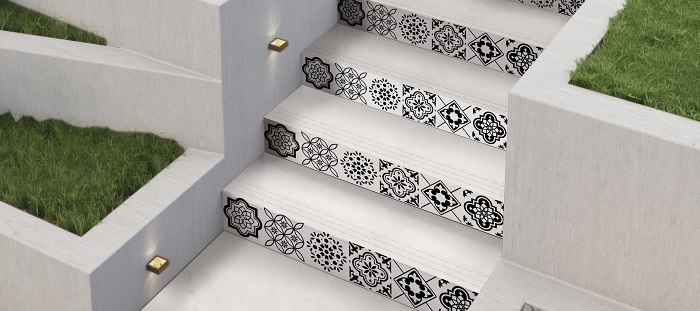 Orientbell Tiles launched its new Step and Riser Tiles - Commercial ...