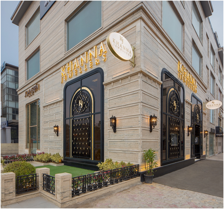 Creating grand entrances of retail spaces - Commercial Design India