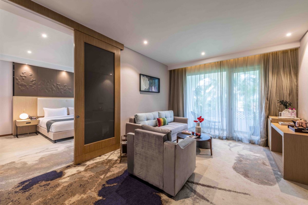 Clarks Inn Suites by Azure Interiors: Where elegance meets theatrical ...