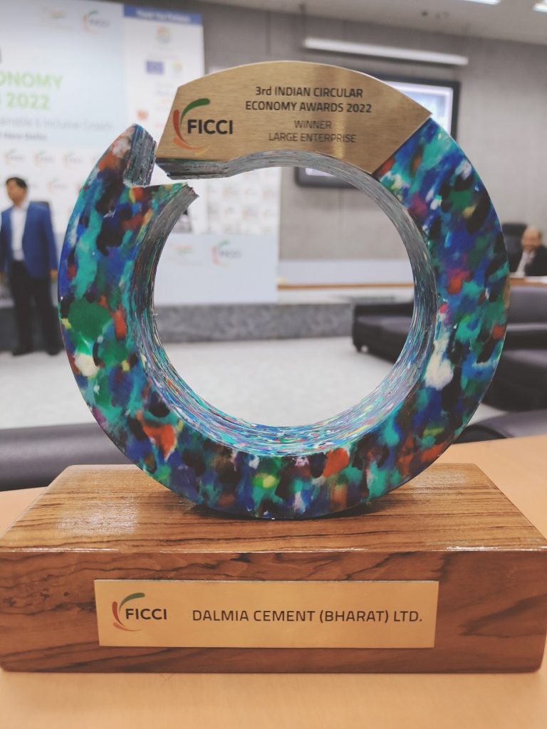 Dalmia Bharat wins award in large category at the FICCI Indian Circular ...