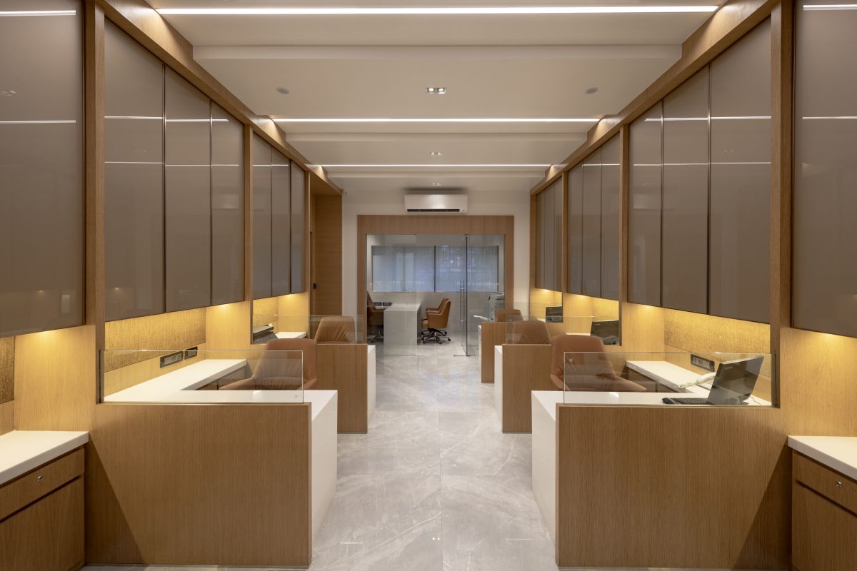 Regency Anantam sales office by GA design - Commercial Design India