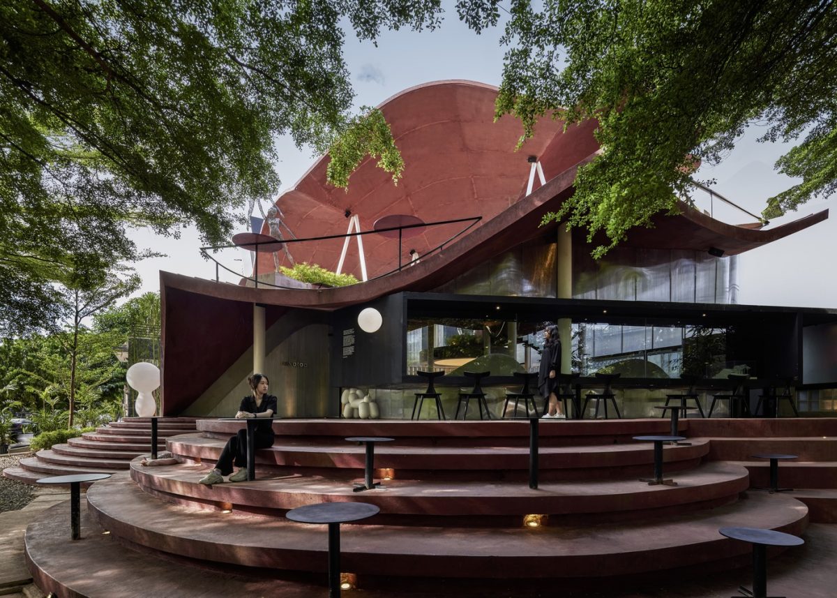Tanatap Canopy Garden Café and Restaurant by RAD+ar (Research Artistic ...