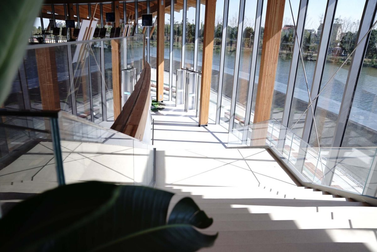 Floating Leaf Office Building by GREEN ARCHITECTS - Commercial Design India