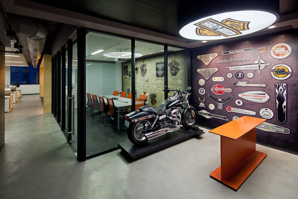 Harley Davidson's office by team3 - Commercial Design India