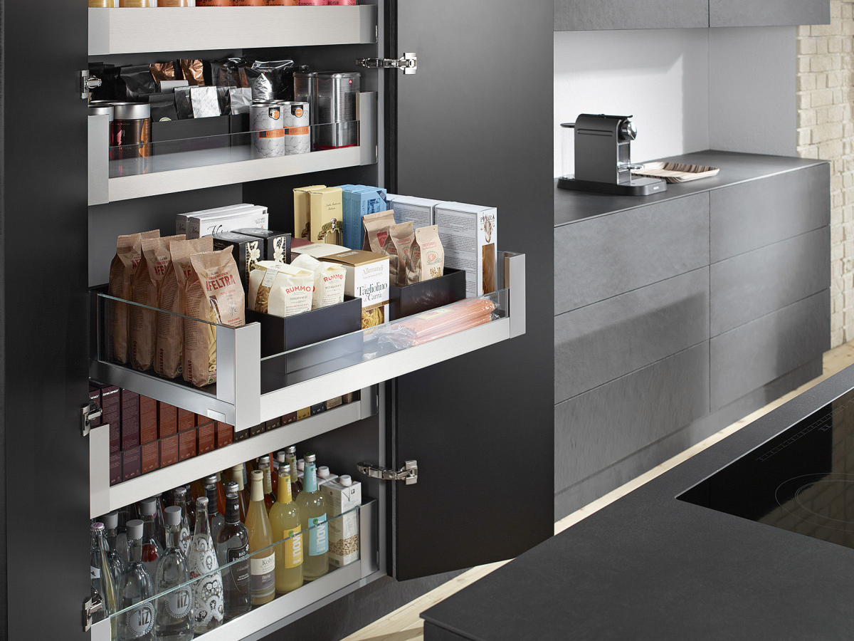 Blum introduces a unique 'SPACE TOWER storage' product for the kitchen ...