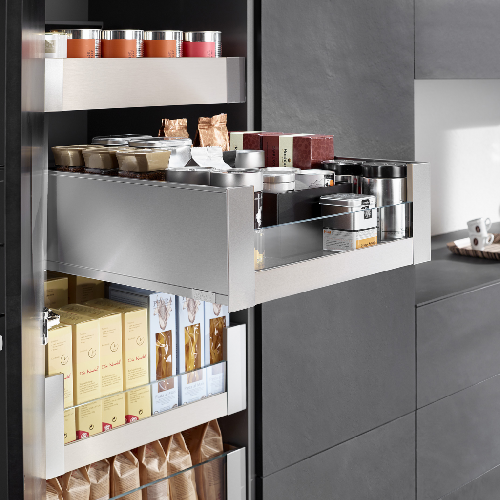 Blum introduces a unique 'SPACE TOWER storage' product for the kitchen ...