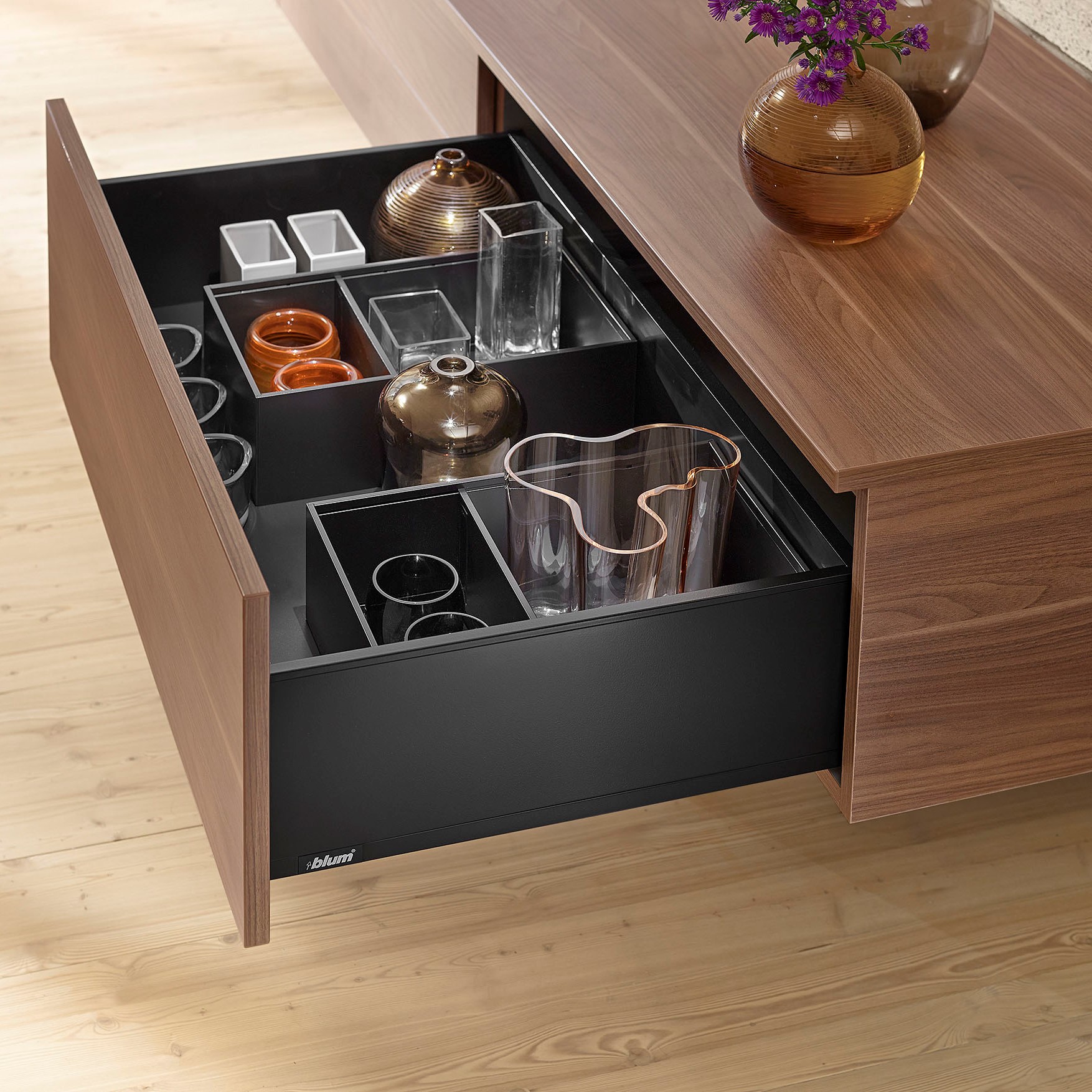 Blum brings in a new LEGRABOX drawer system - Commercial Design India