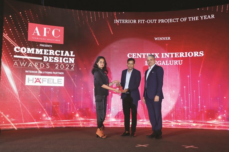 Commercial Design Awards 2022: Centrix Interiors won the ‘Interior Fit-out Project of the Year ...