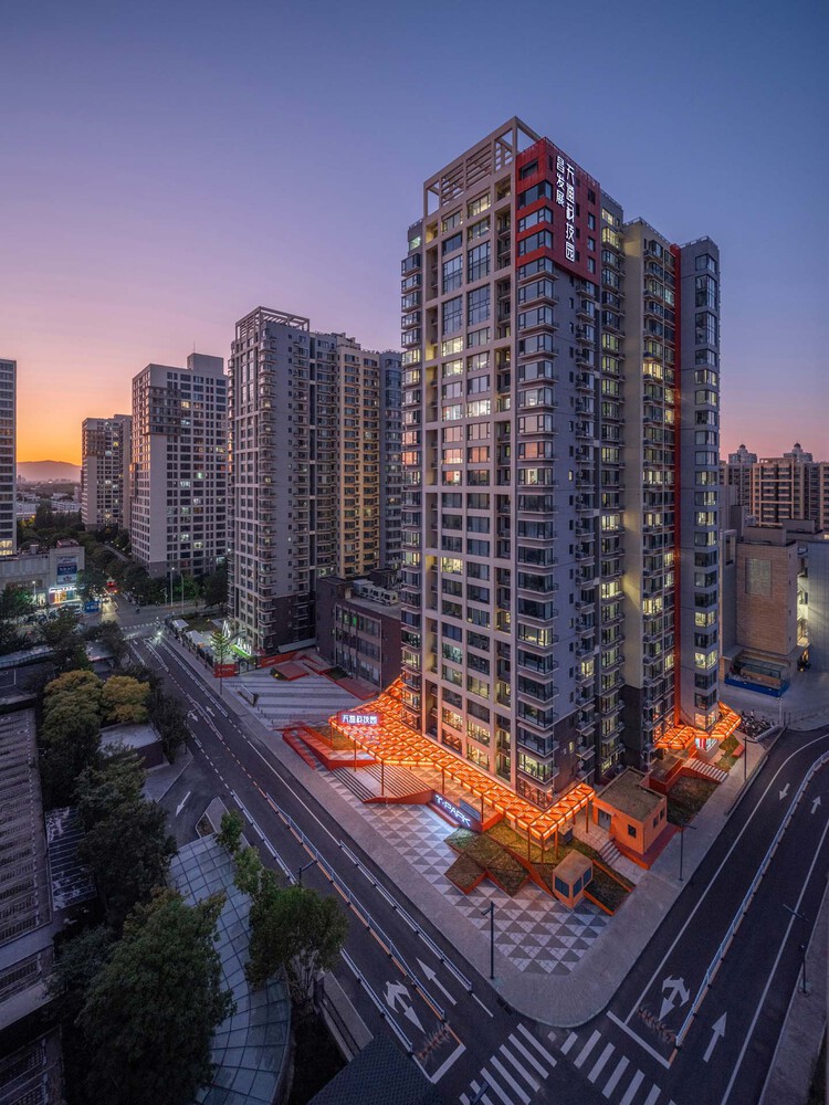 Convergence of residential to an office - Home Office Tower, China by ...