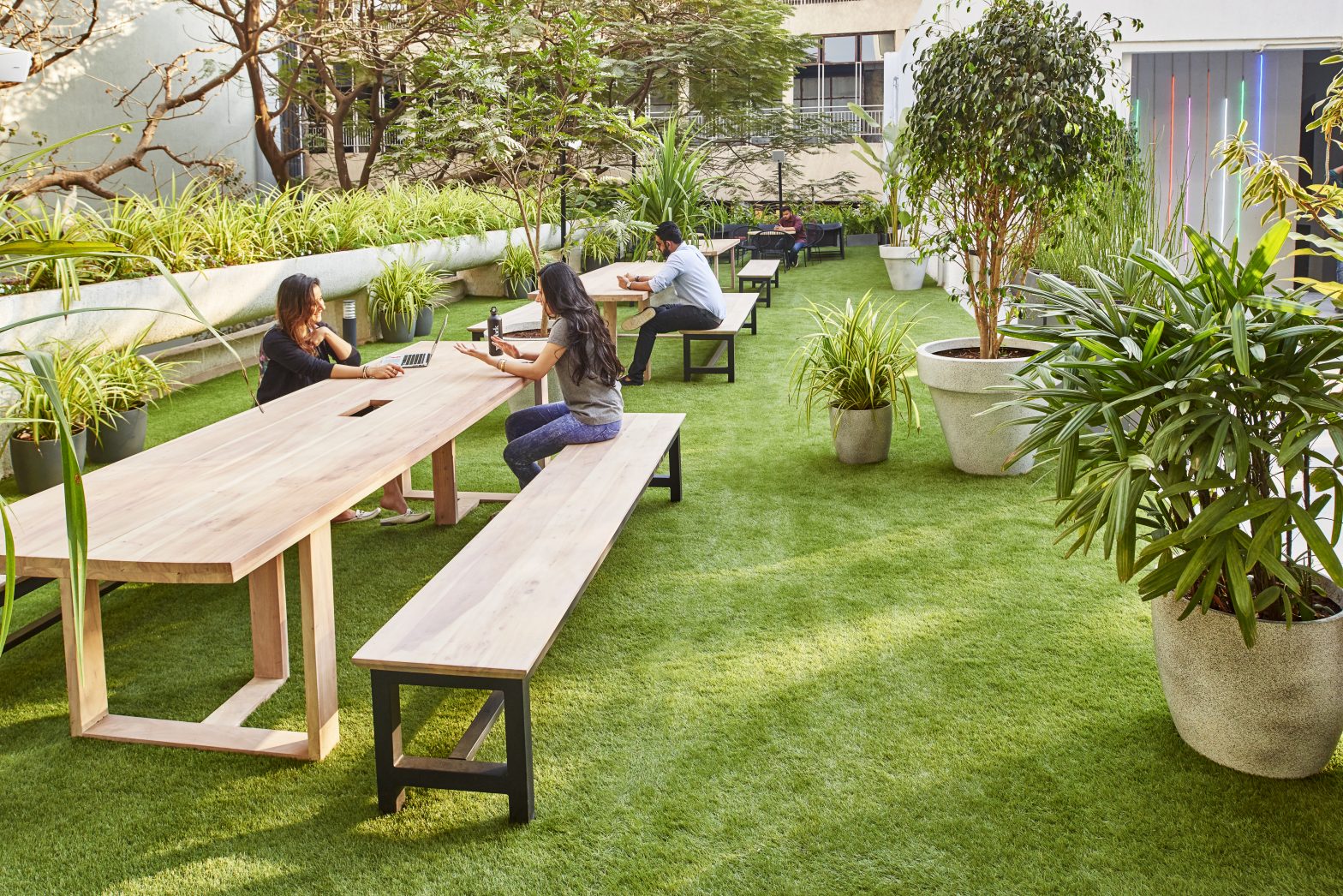 "Modern-day workspaces are all about creating a space that lends the ...