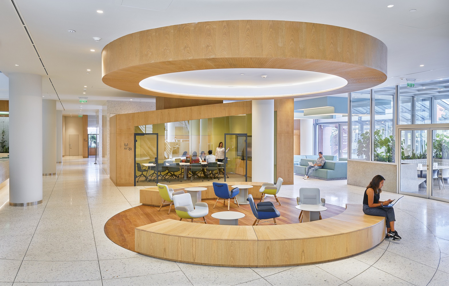 Tech-savvy Intercorp office by WORKac - Commercial Design India