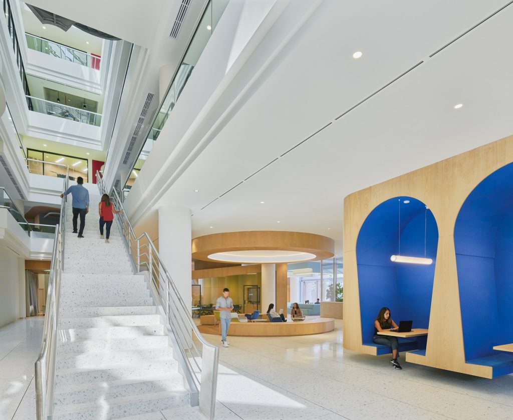 Tech-savvy Intercorp office by WORKac - Commercial Design India