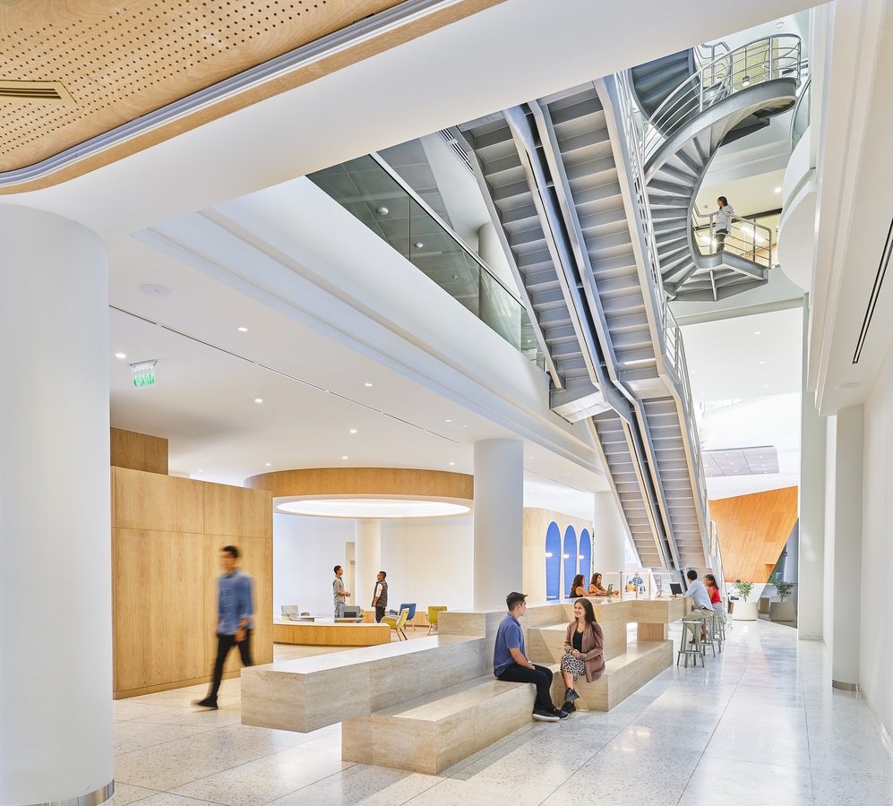 Tech-savvy Intercorp office by WORKac - Commercial Design India