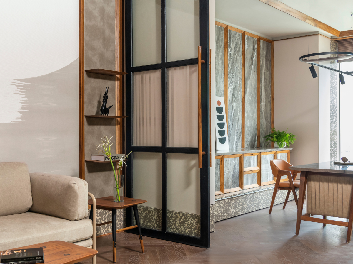 Crisp and formal 'BOX Office' by Spaces & Design - Commercial Design India