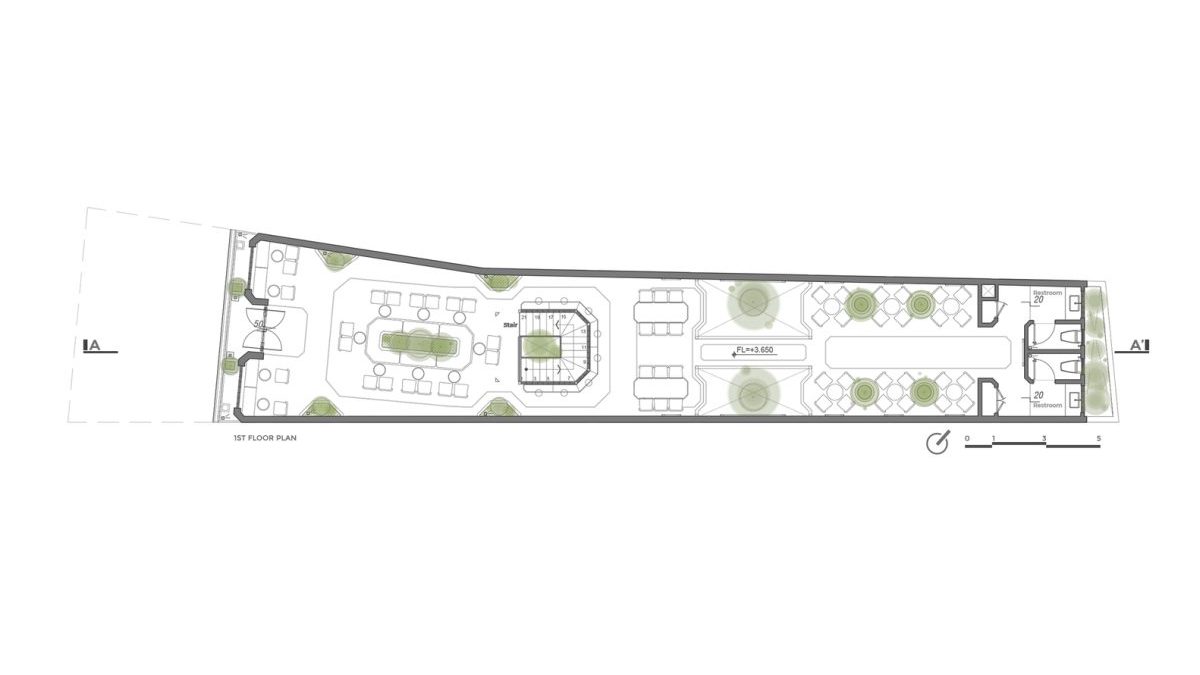 A play of leaves and light - PT Arch Studio designs CoCo Cha Taiwan Tea ...