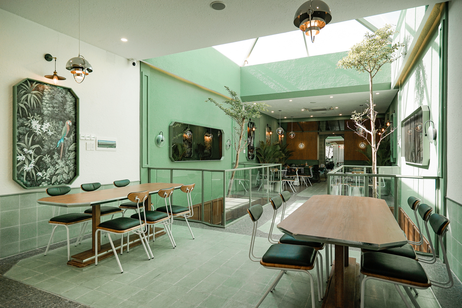 A play of leaves and light - PT Arch Studio designs CoCo Cha Taiwan Tea ...