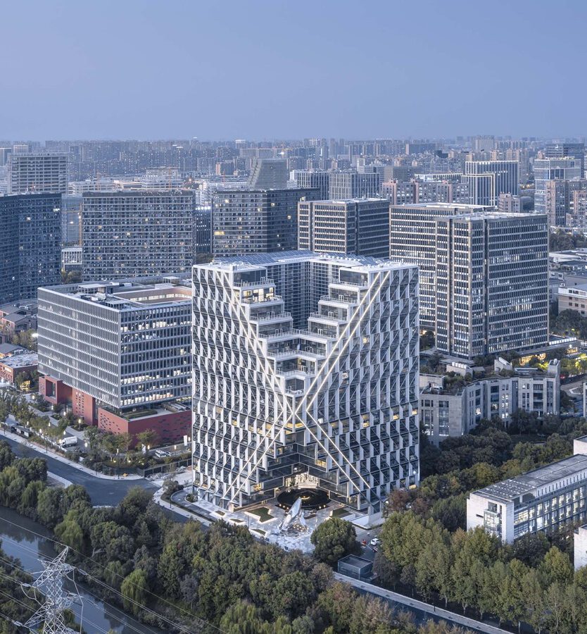 GLA Designs presents an innovative incubator office building- Hangzhou ...
