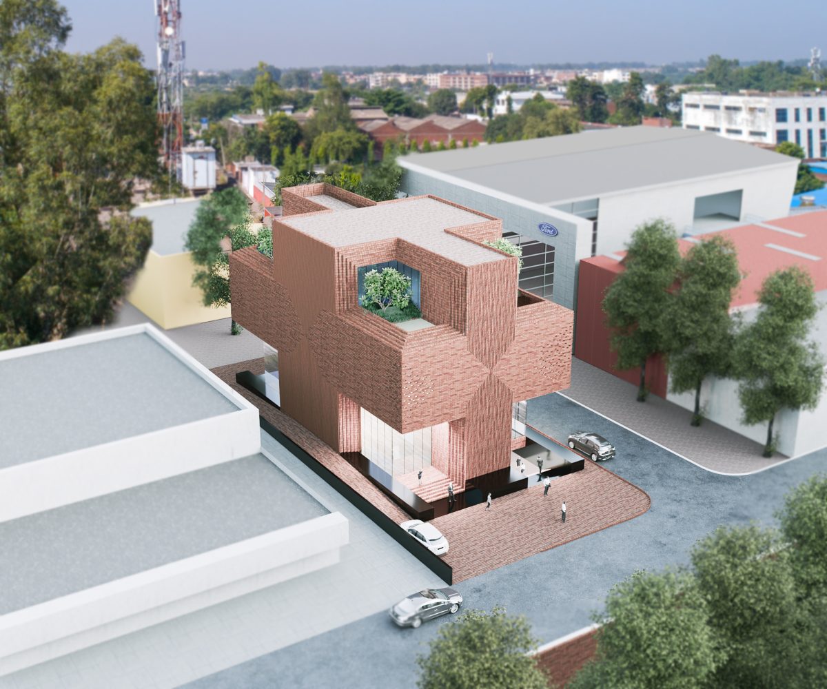 A breathable built: Project 347 by Charged Voids - Commercial Design India