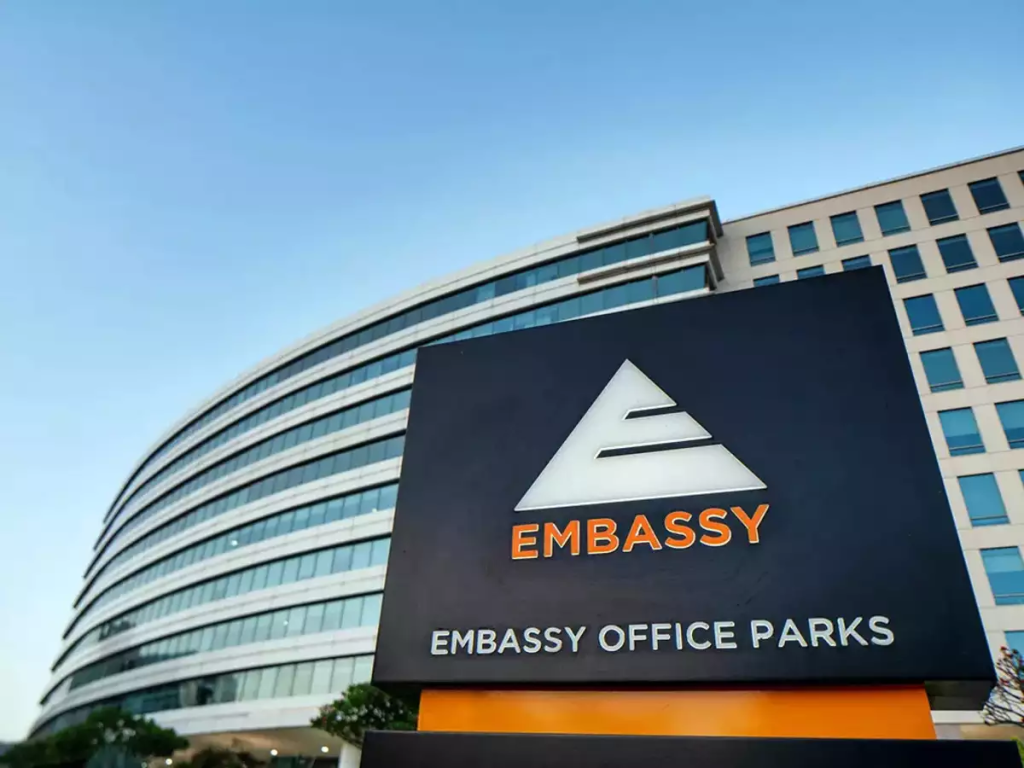 Embassy REIT acquires Embassy Business Hub for Rs 3,348 million in ...