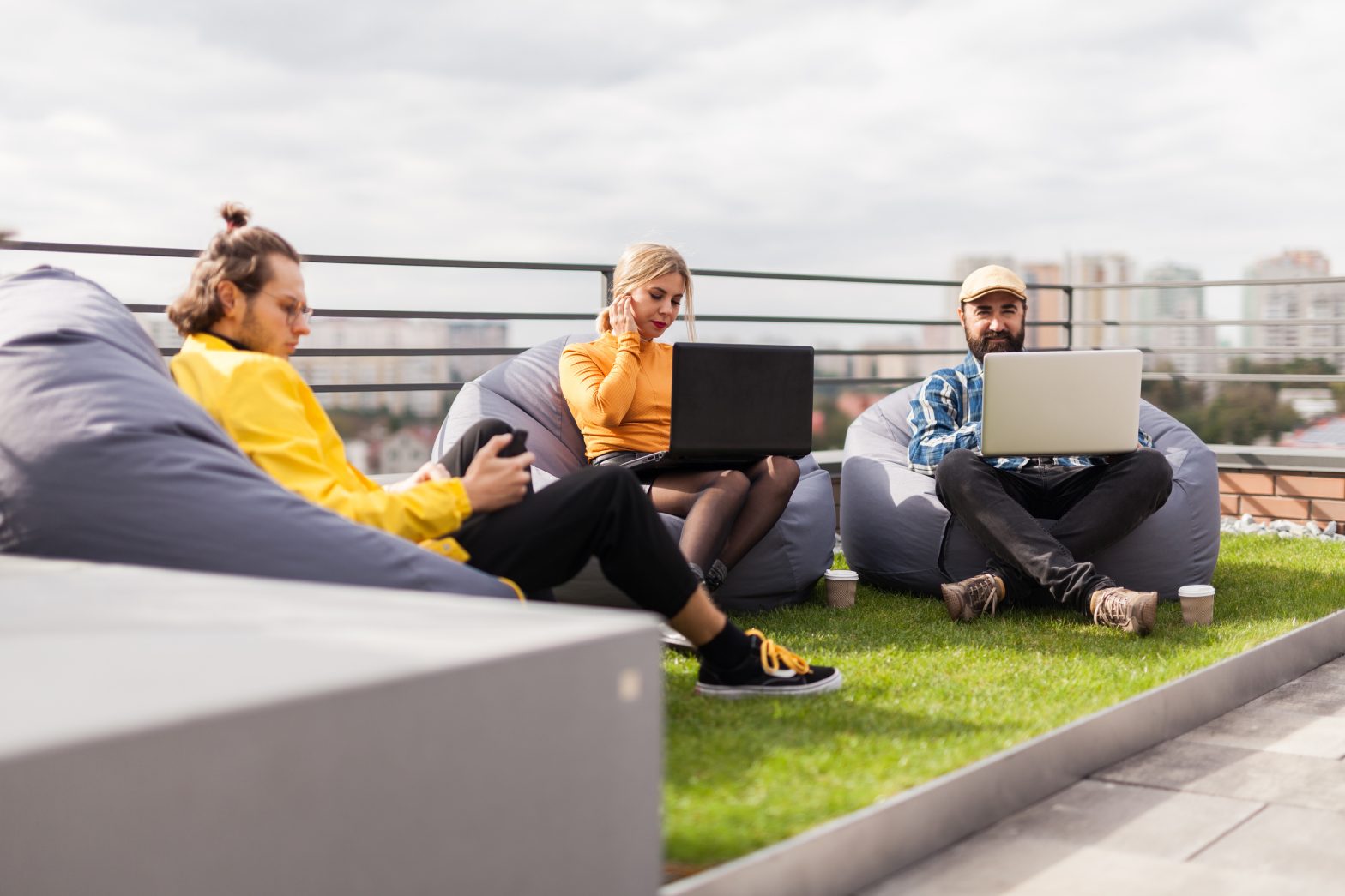 The emergence of multi-functional outdoor spaces in offices ...
