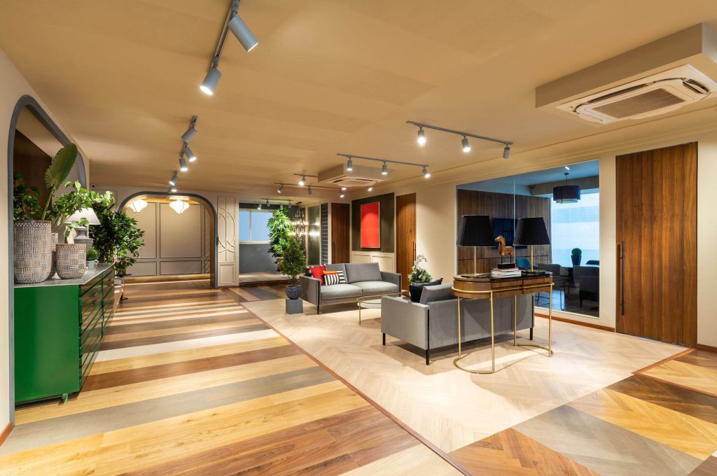 Discover the elegance of wooden flooring at SquareFoot's new Hyderabad ...