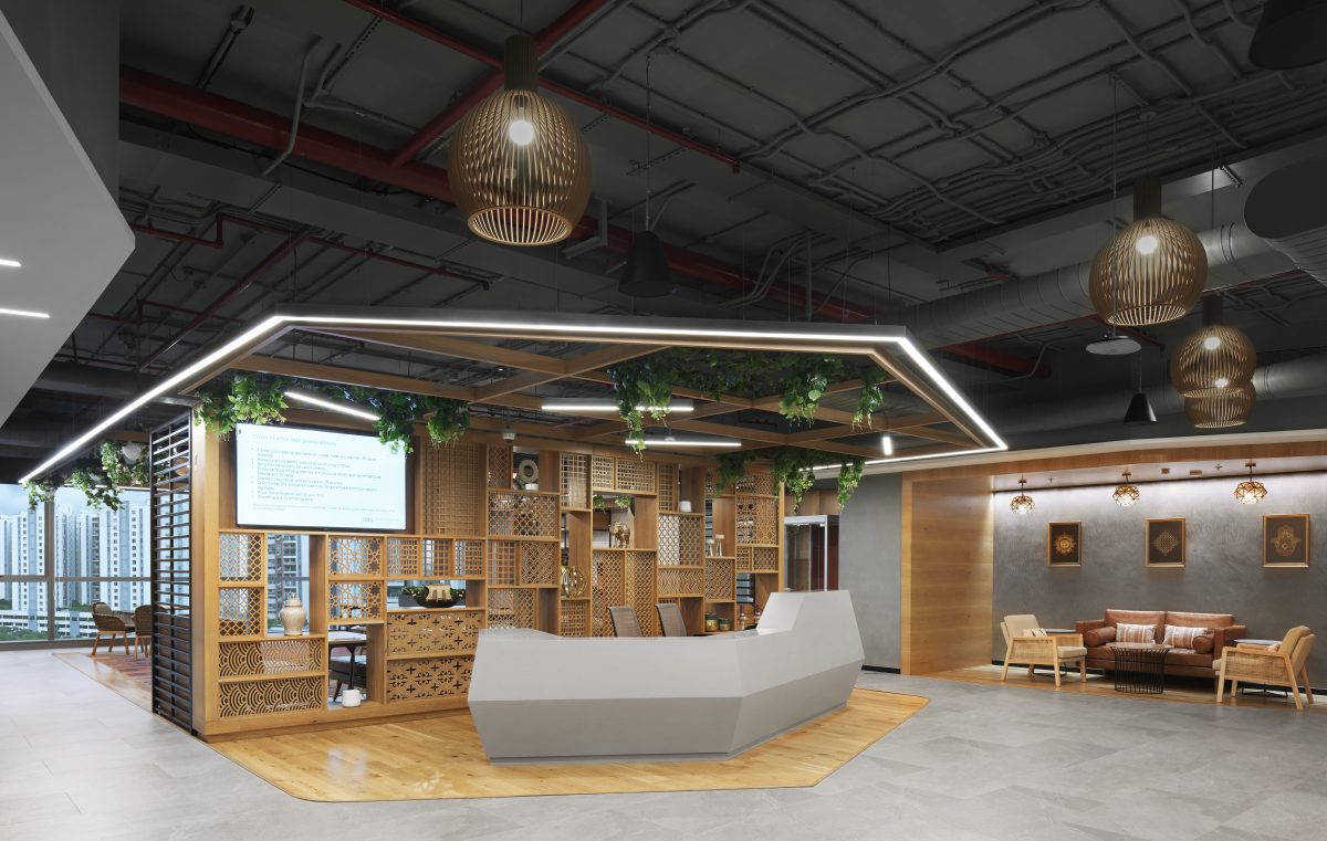 Discover the perfect blend of work and relaxation at Pune's co-working space designed by Concept ...