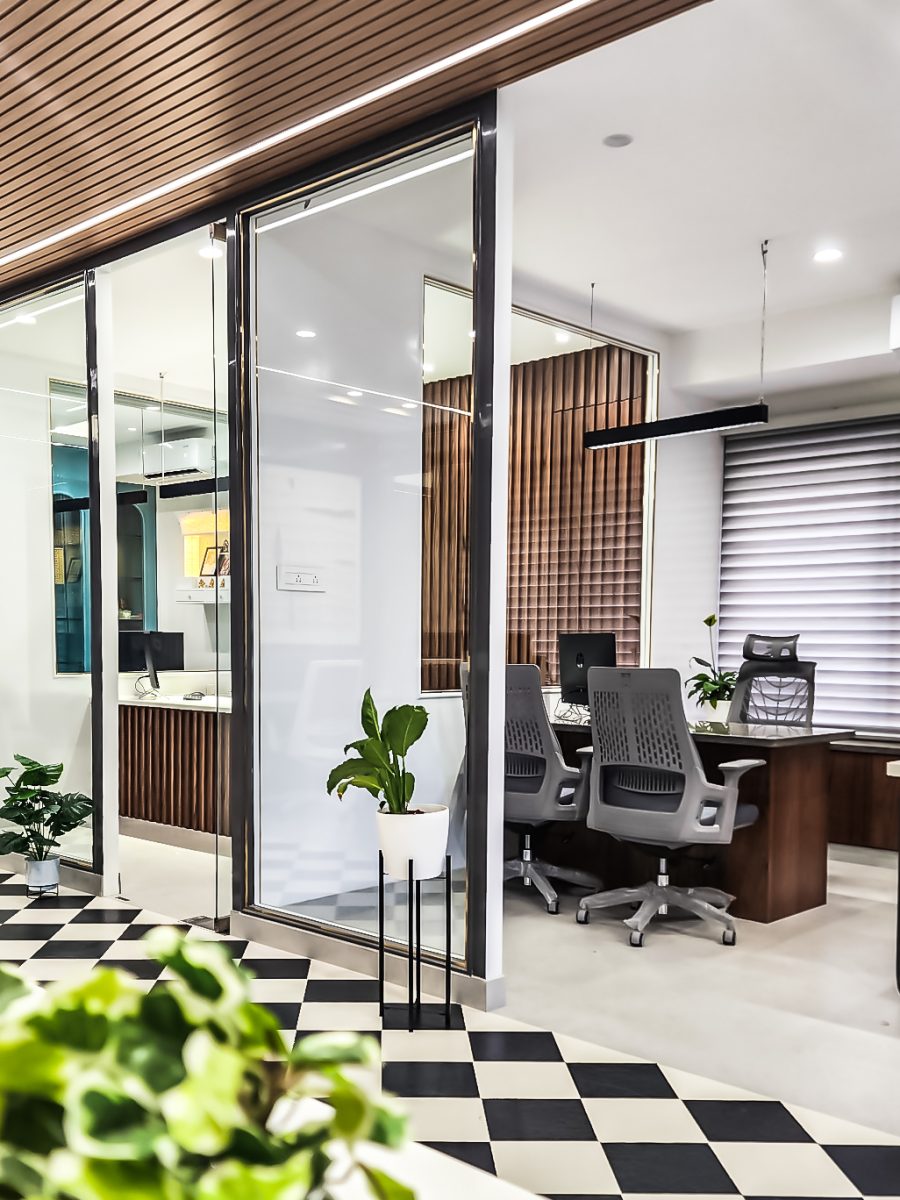 Battling the Space: How A.J. Architects' cutting-edge office project ...