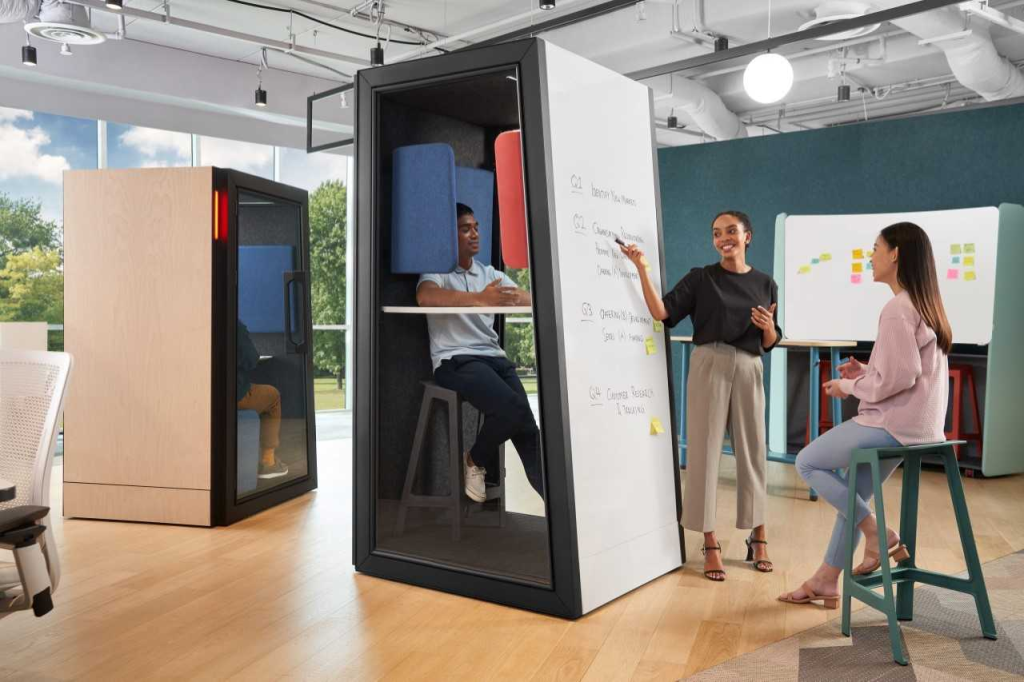 Introducing 'On the QT' by Steelcase: The new-age work booths for ...