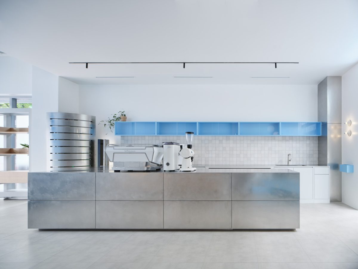 Witness an exquisite Korean bistro bathed in baby blue: Non-Scale Café ...