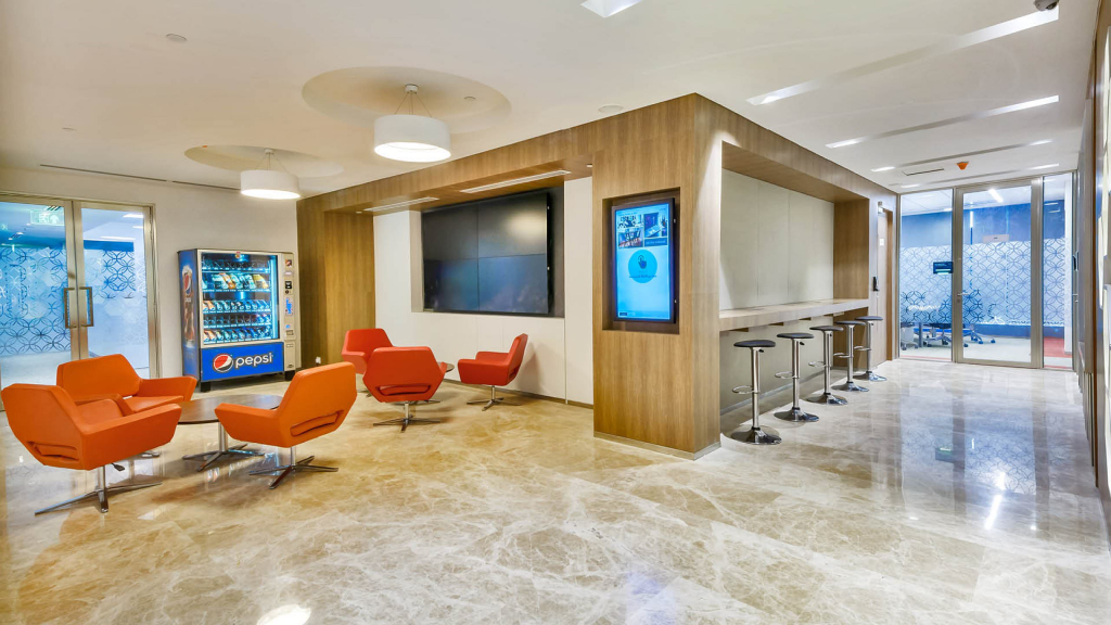 Peek into PepsiCo's vibrantly colored Gurugram office by Orbit Design ...