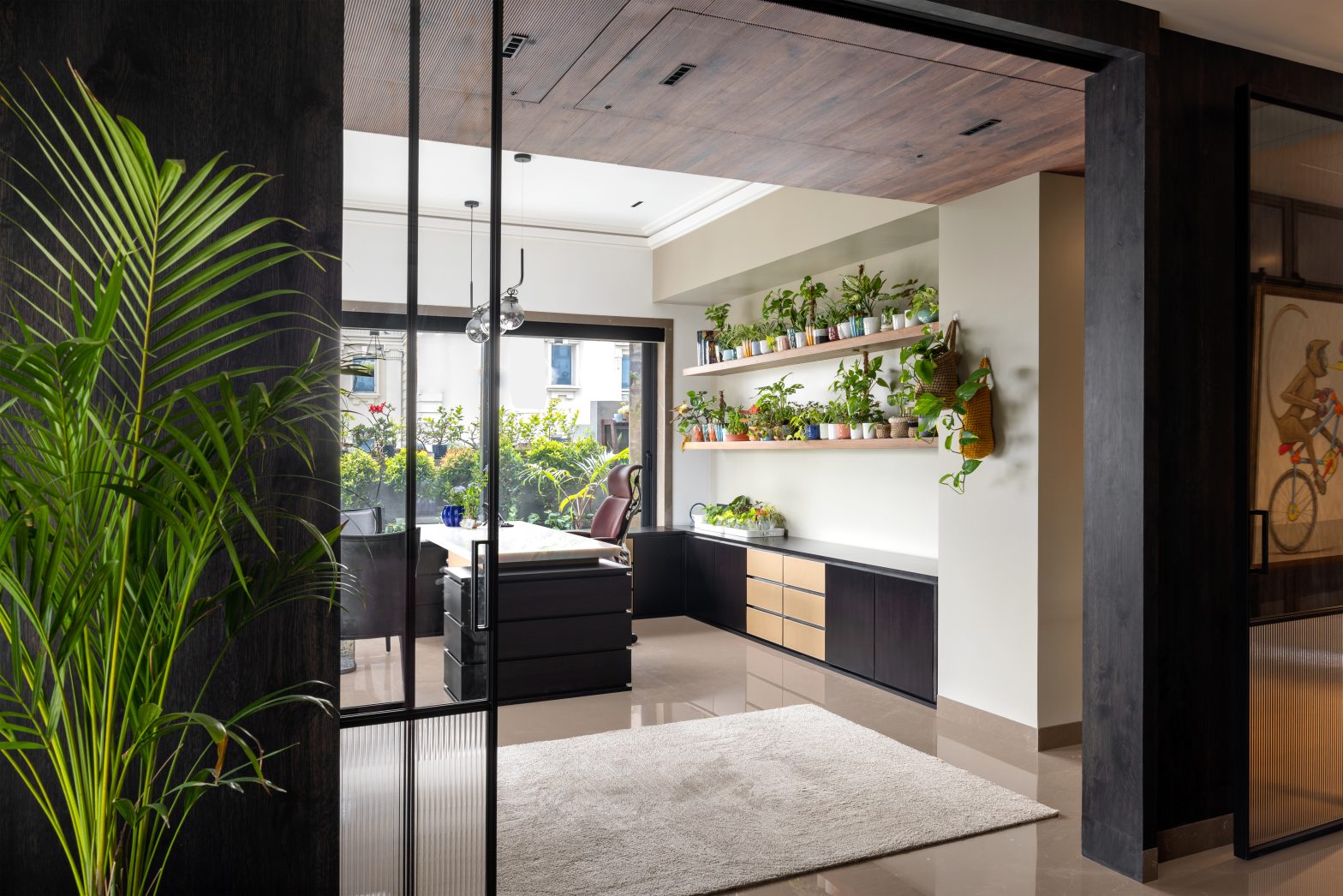 Engage in sheer office elegance with A Square Design's Kolkata office ...