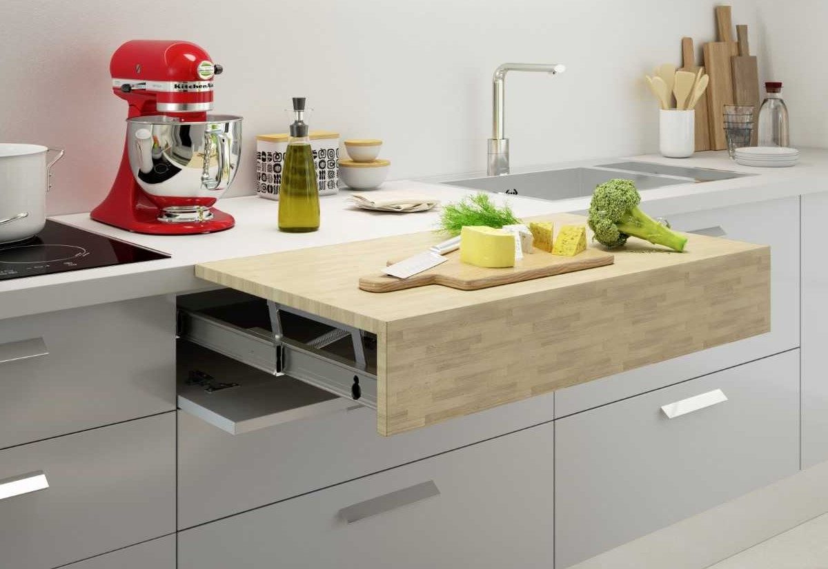 Add dimension to your work desk with Hafele's table extensions ...