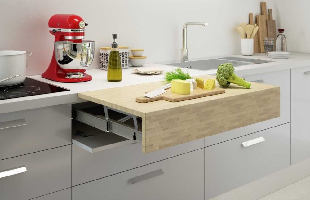 Add dimension to your work desk with Hafele's table extensions ...