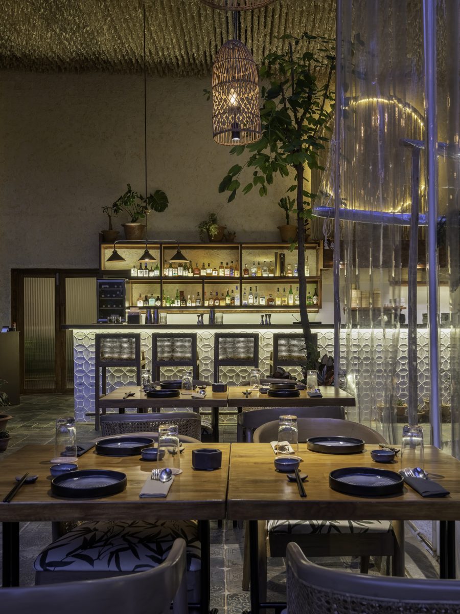 A peak into Tsuki restaurant's tailored biophilia design by Spiro Spero ...